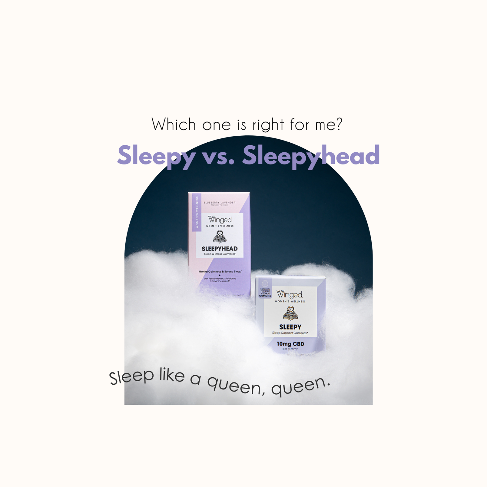Sleepyhead vs Sleepy CBD Gummies - What's The Difference? – Winged Wellness