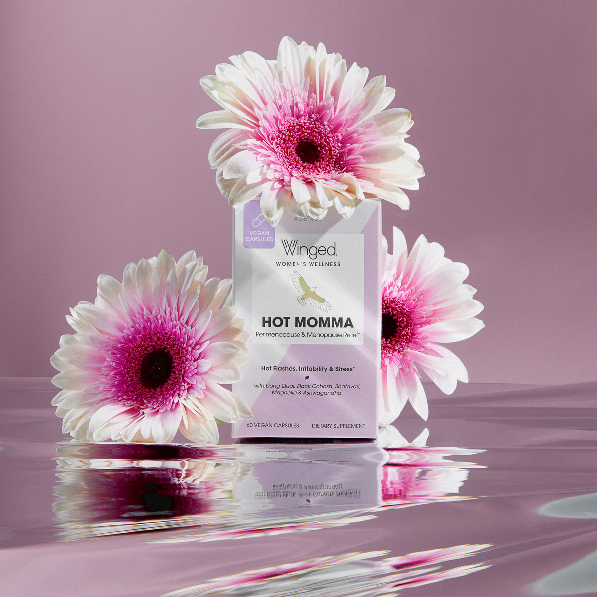 Hot Momma Menopause Support Capsules – Winged Wellness