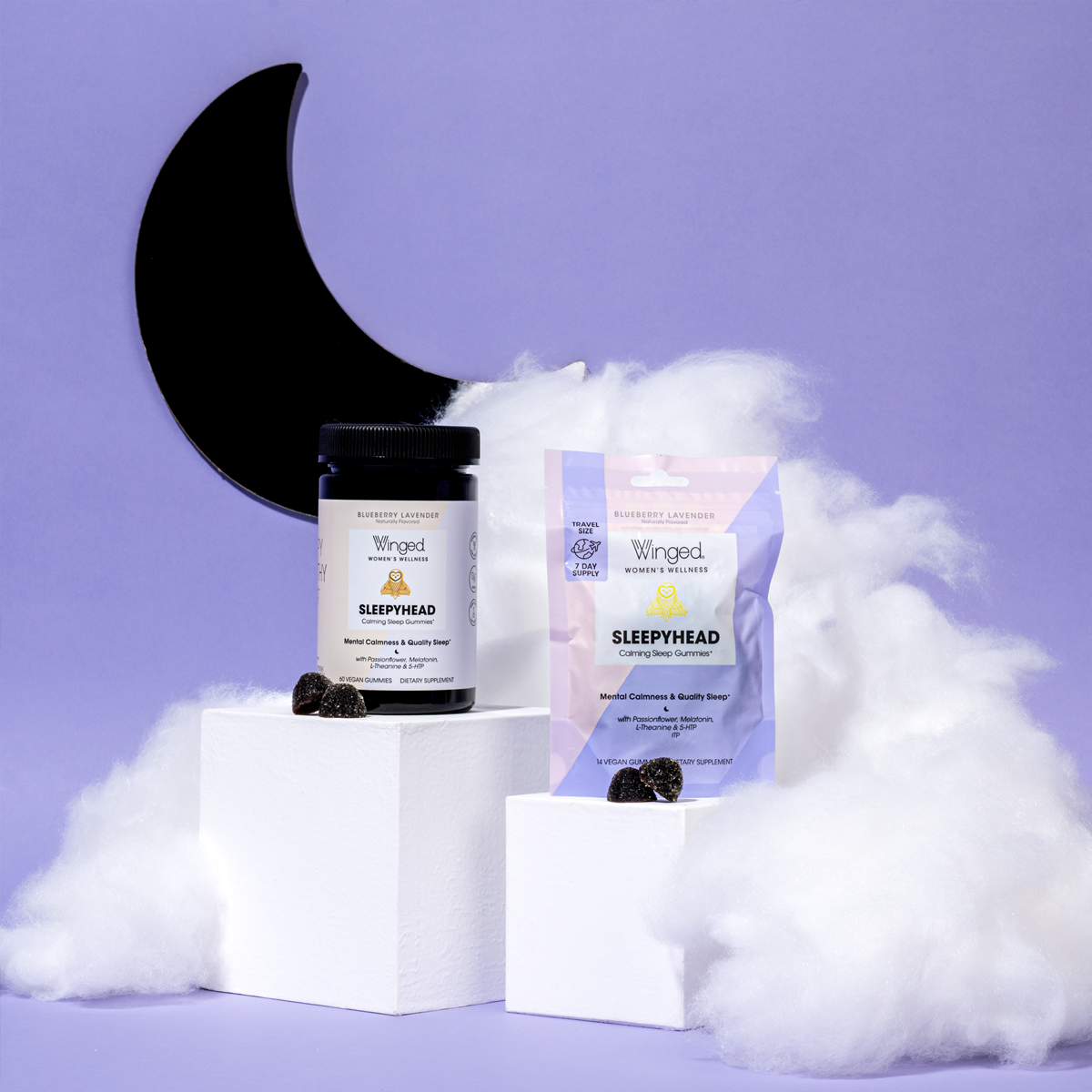 Sleepyhead Sleep Support Gummies- Travel Packs – Winged Wellness