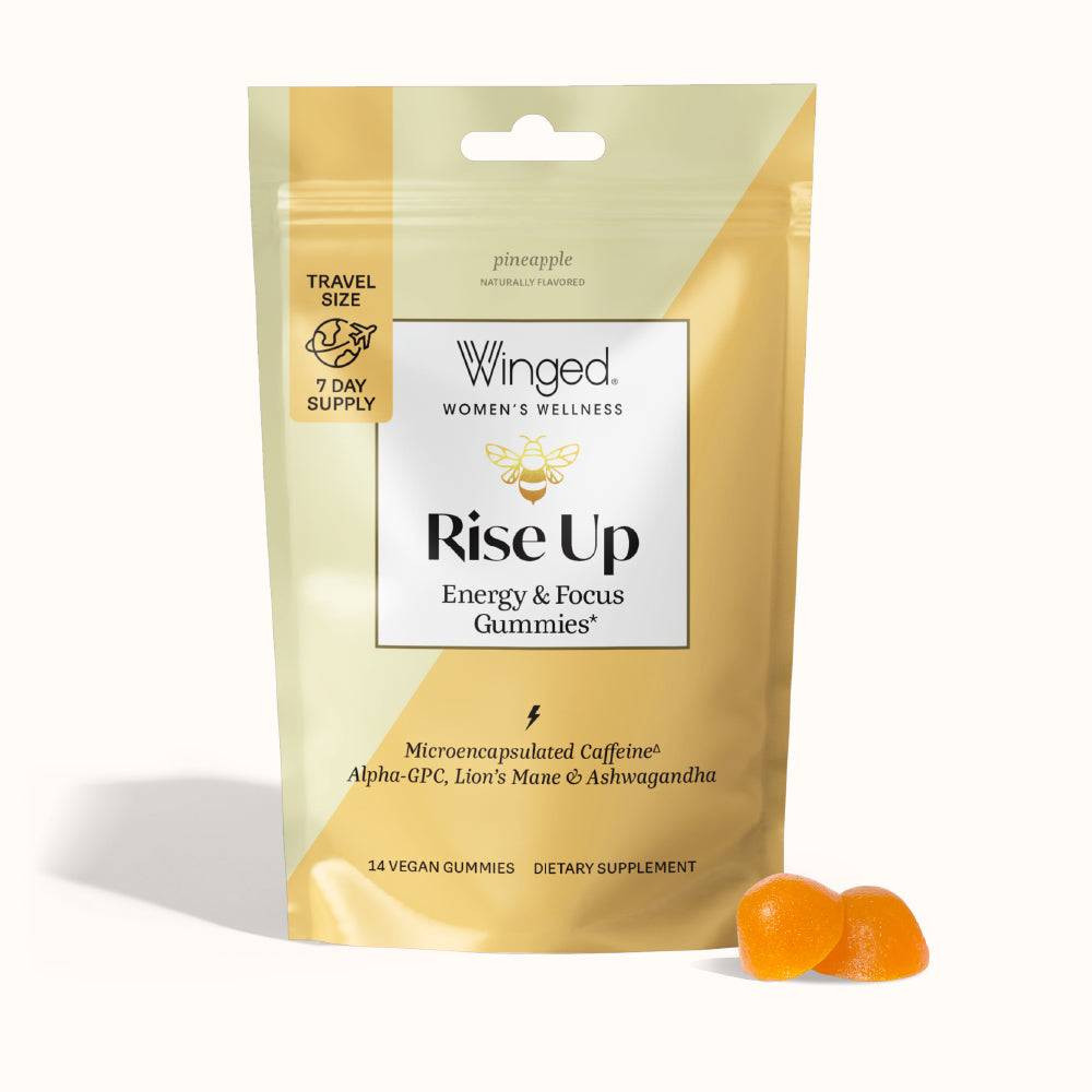 Rise Up Energy & Focus Gummies- Travel Packs – Winged Wellness